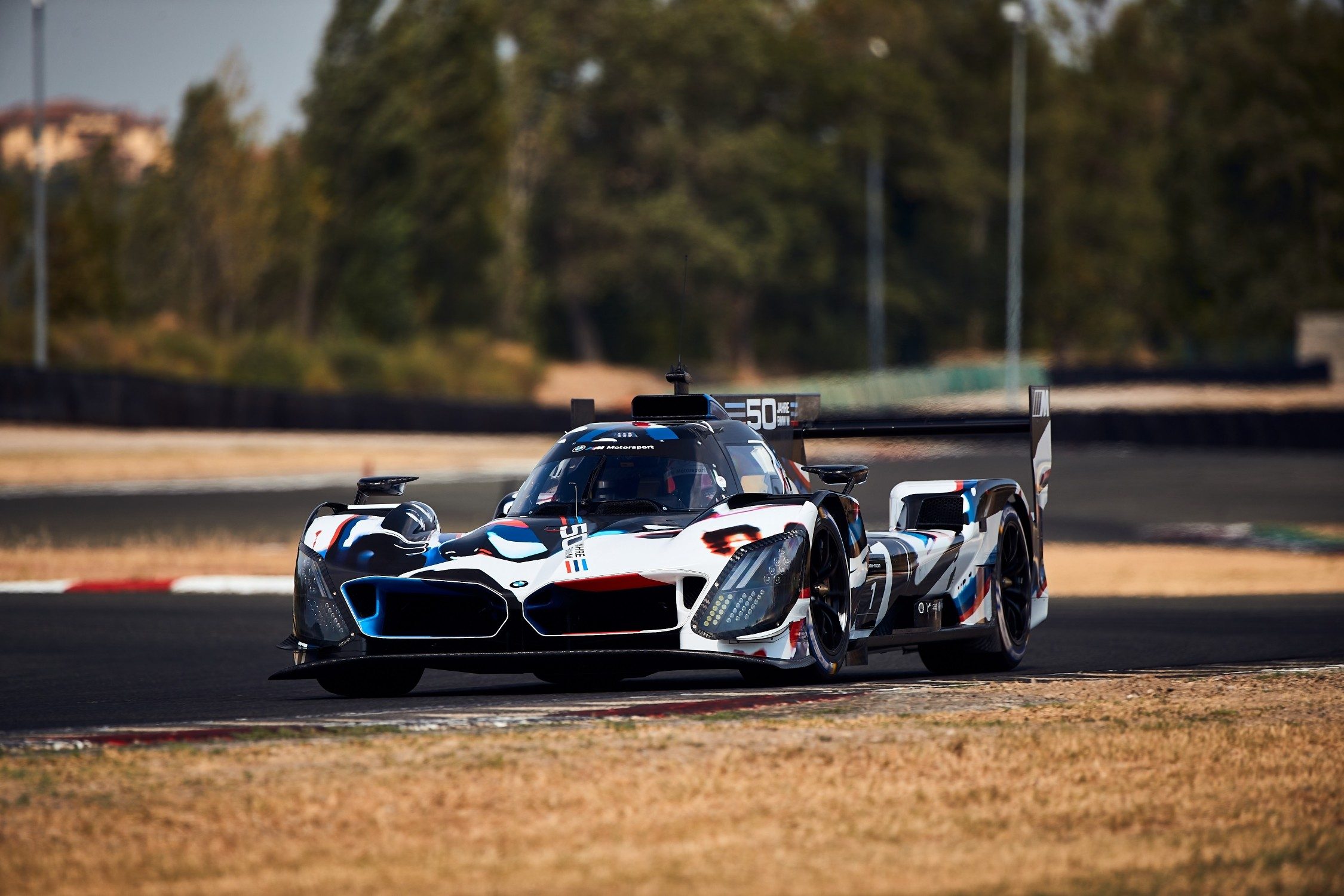 BMW M Hybrid V8 LMDh endurance racer hits the track - VelocityNews