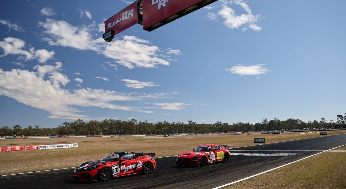 Ngatoa & Quinn win GT4 Australia round at Queensland Raceway - VelocityNews