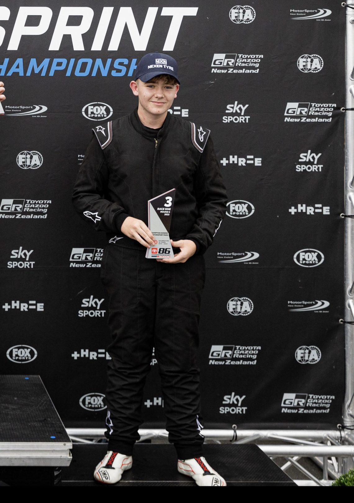 Hunter stalking rookie and overall titles in 2023-24 Toyota 86 fight ...