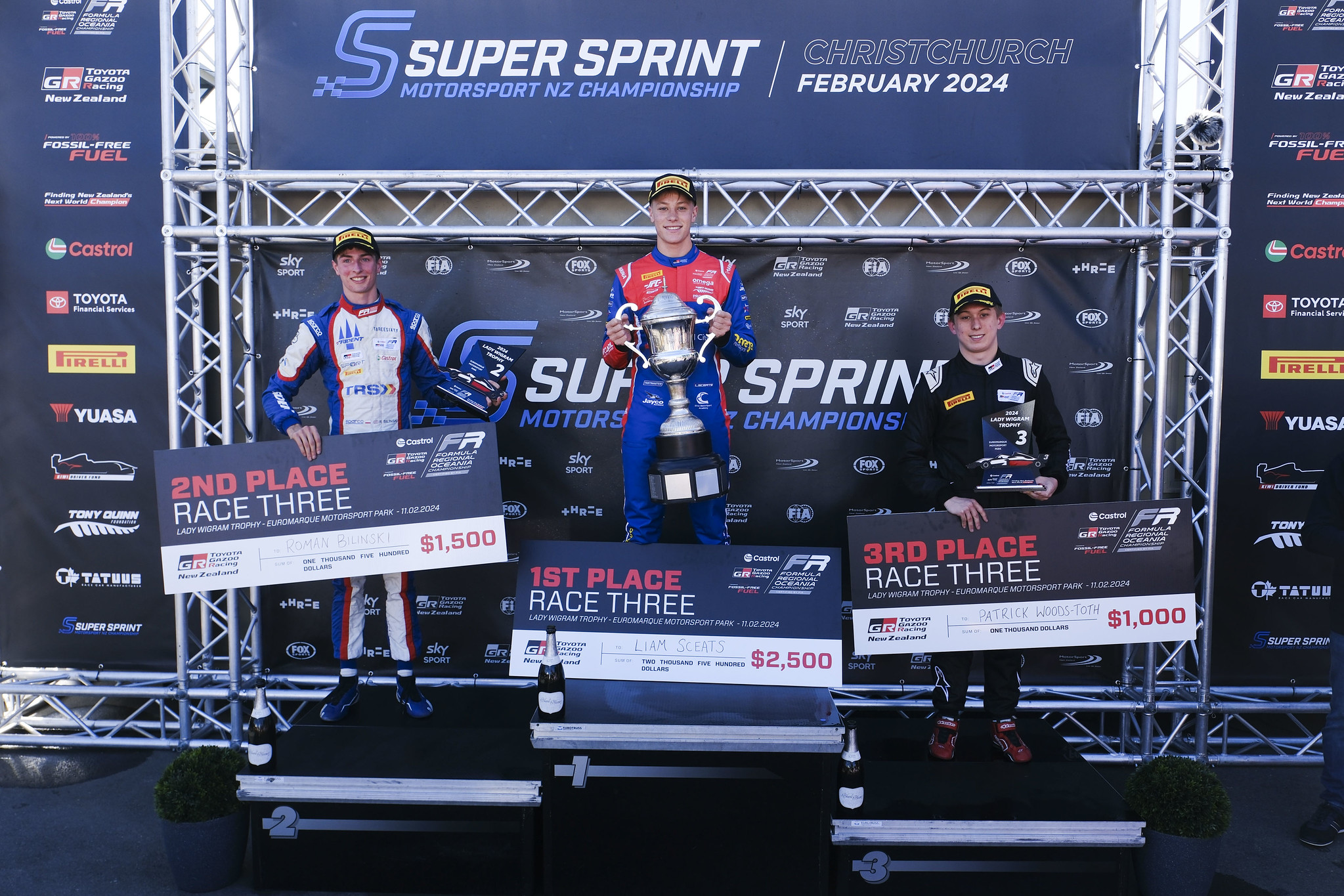 Liam Sceats wins Lady Wigram Trophy - VelocityNews