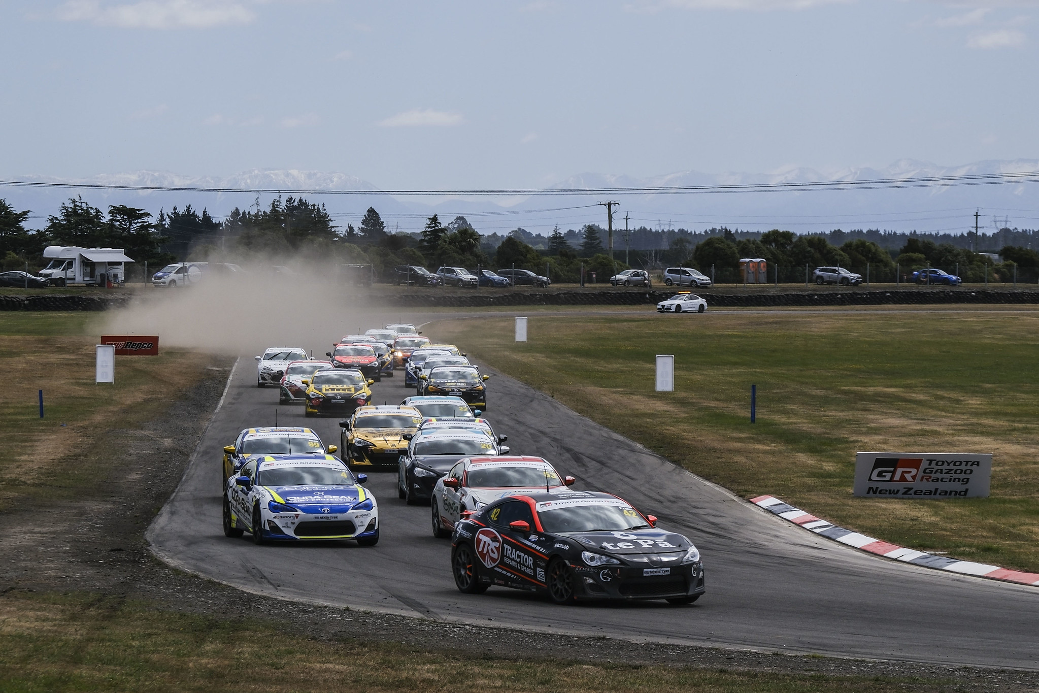 Exton stays calm in the chaos to win Toyota 86 feature - VelocityNews