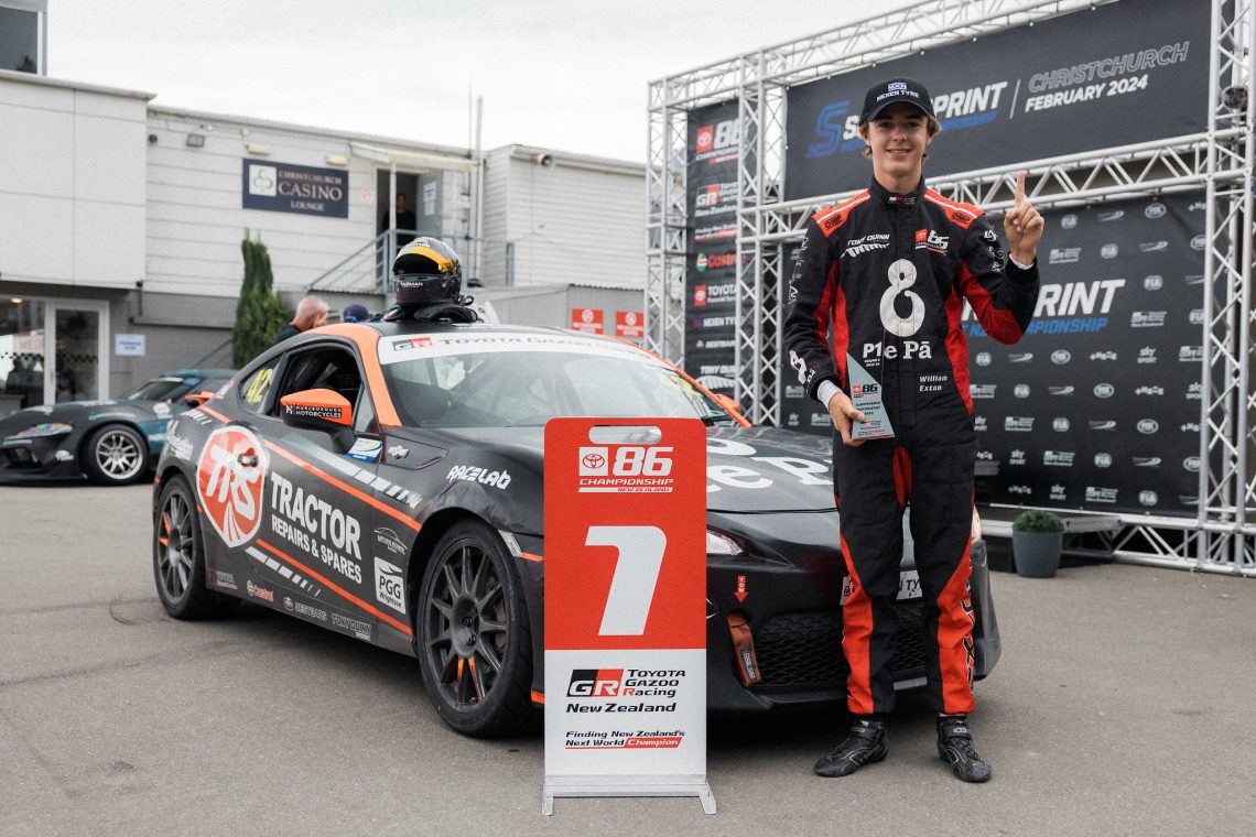Exton grabs pole position in Christchurch - VelocityNews