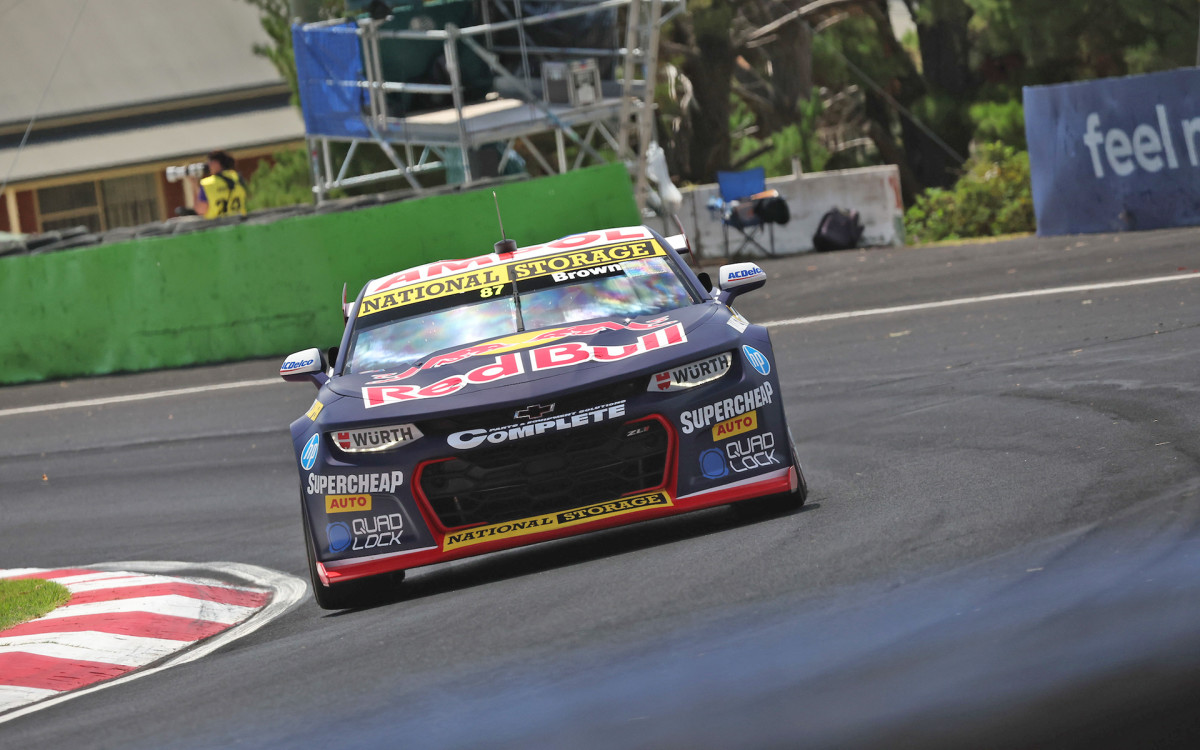 Brown tops final Bathurst 500 practice in mixed conditions - VelocityNews
