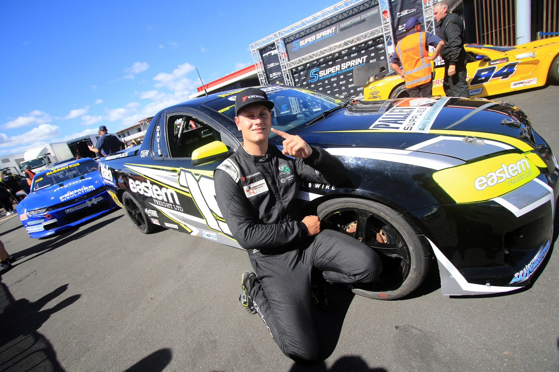 Alex Fougere wins Round 3 of NZ V8 Utes Championship at Hampton Downs ...