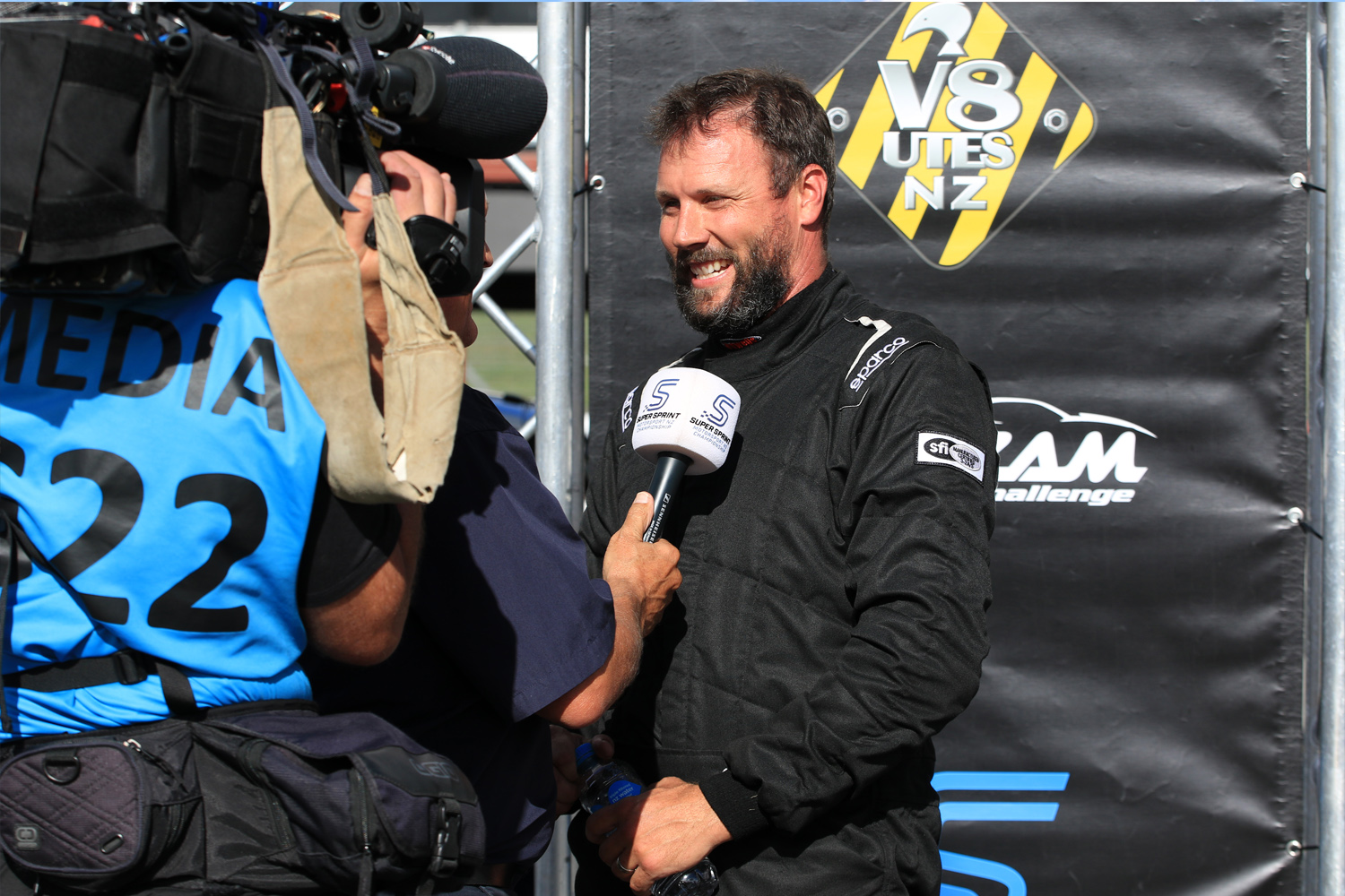 Alex Fougere wins Round 3 of NZ V8 Utes Championship at Hampton Downs ...