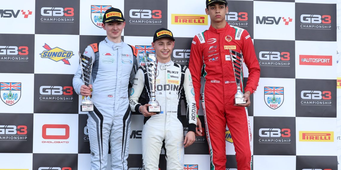 Louis Sharp wins on GB3 Championship debut - VelocityNews