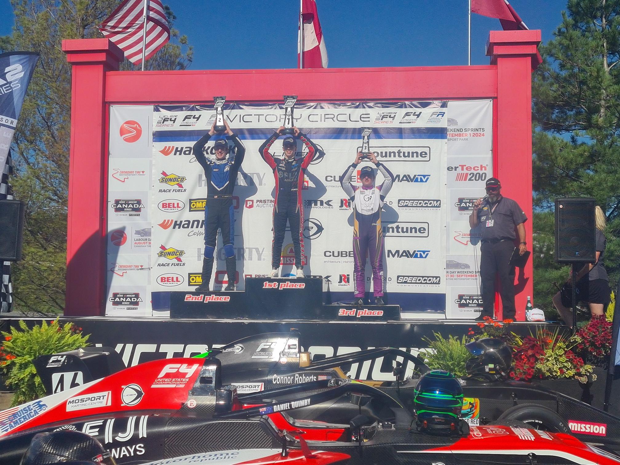 Mixed fortunes for Crosbie in F4 US Championship - VelocityNews