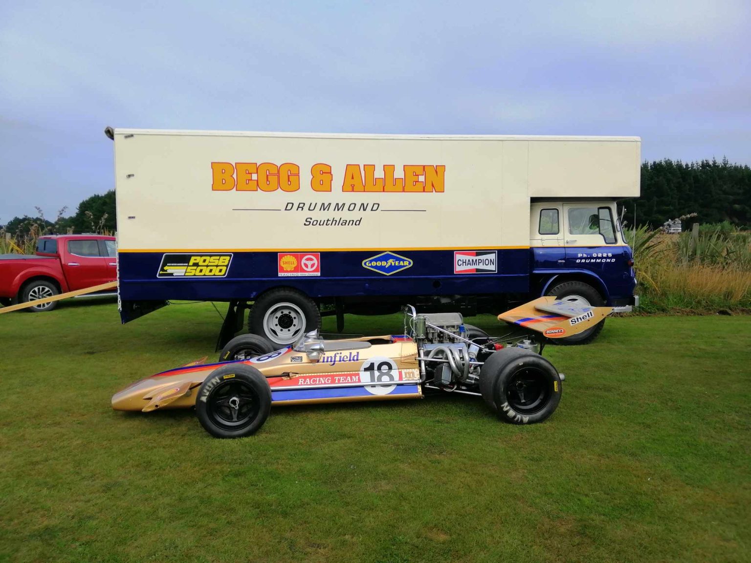 F5000s return to action in celebration of David Oxton at Hampton Downs ...