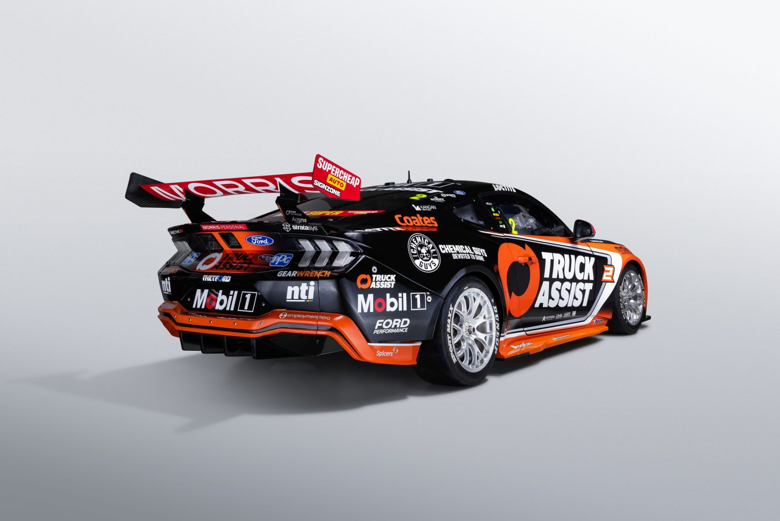 WAU reveal Ryan Wood's 2025 Mobil 1 Truck Assist Mustang - VelocityNews