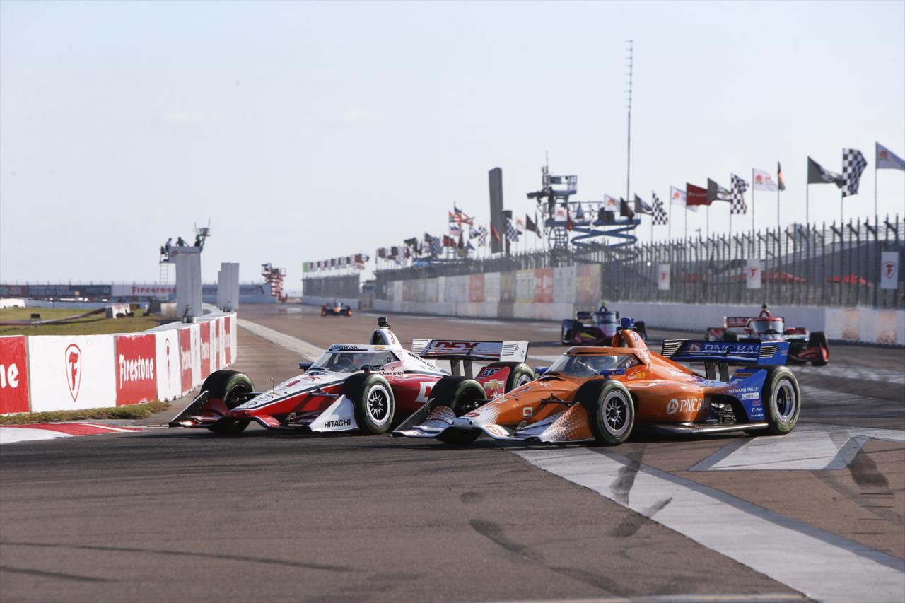 Palou Wins IndyCar Opener, Dixon Takes Second on Final Lap - VelocityNews
