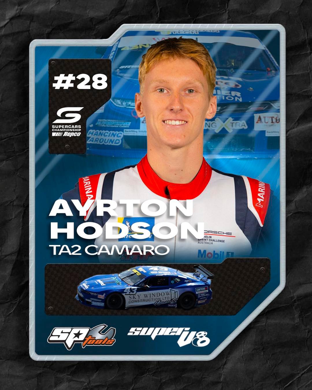 Kiwi rising star Ayrton Hodson set for Super V8 NZ debut at Taupō ...