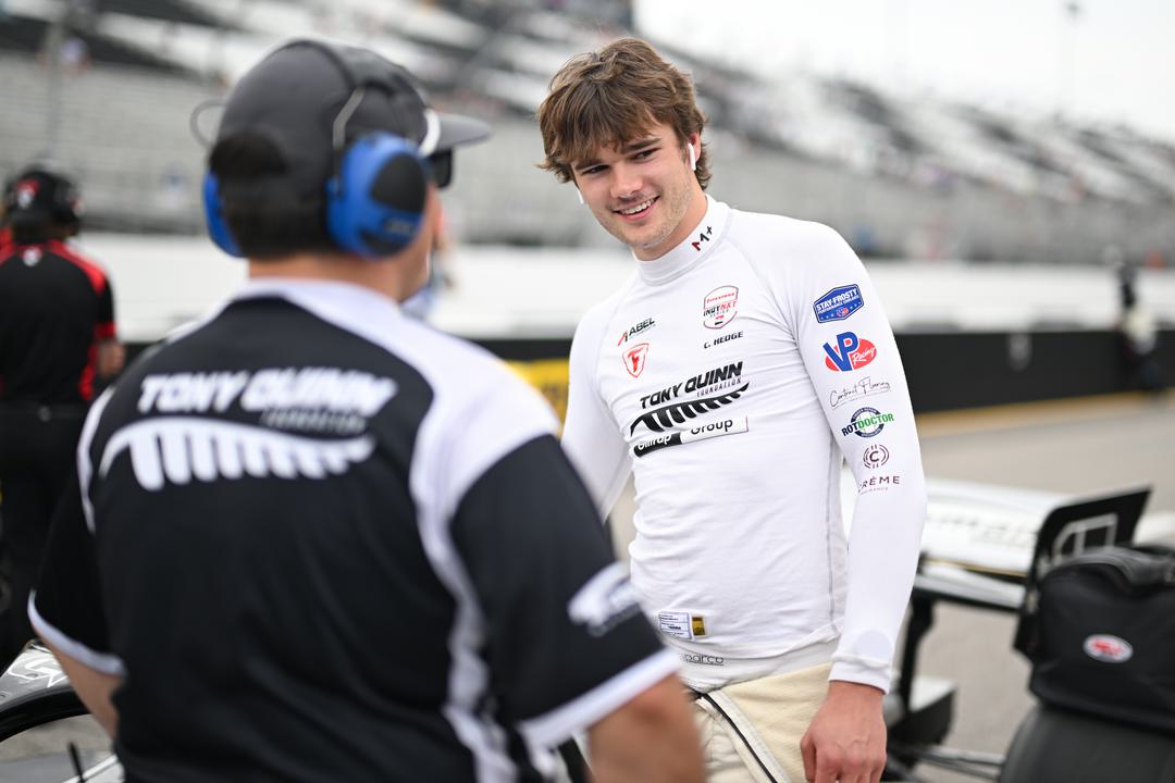 Indy NXT: Hedge holds strong to finish inside Top 10 in tactical St ...