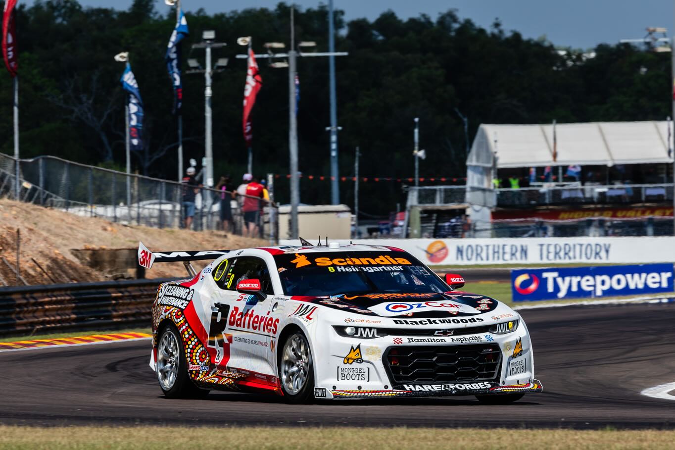 Matt Payne finishes on podium in chaotic opening Supercars race in ...