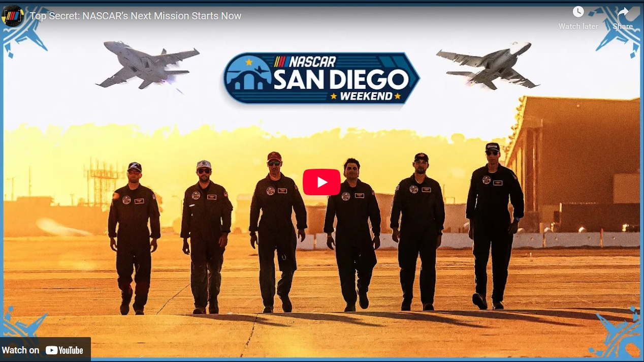 WATCH: NASCAR unveils first-ever race on active Military Base – San ...