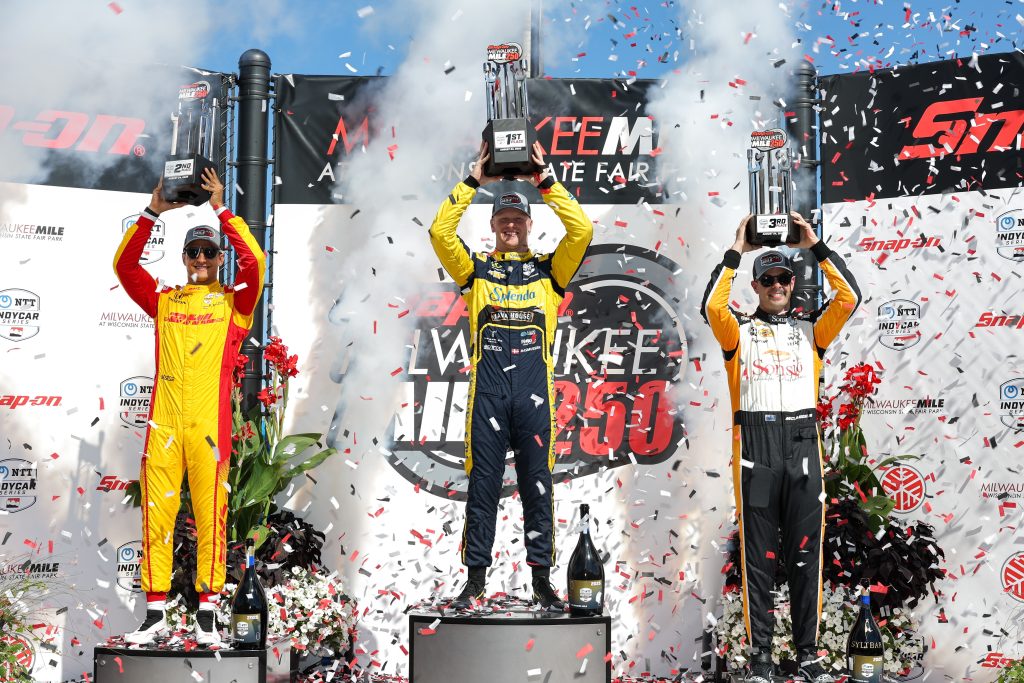 WATCH: Inside Scott McLaughlin’s Milwaukee podium breakthrough after ...