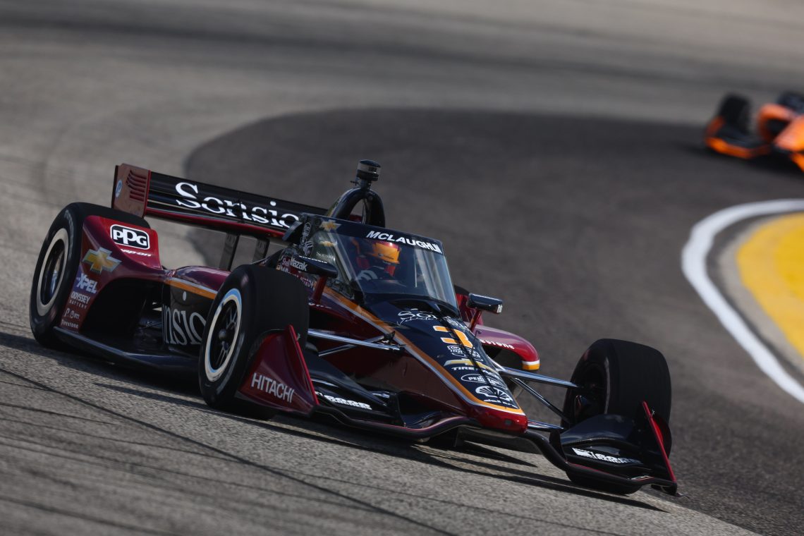 McLaughlin returns to podium as Rasmussen claims first IndyCar win at ...