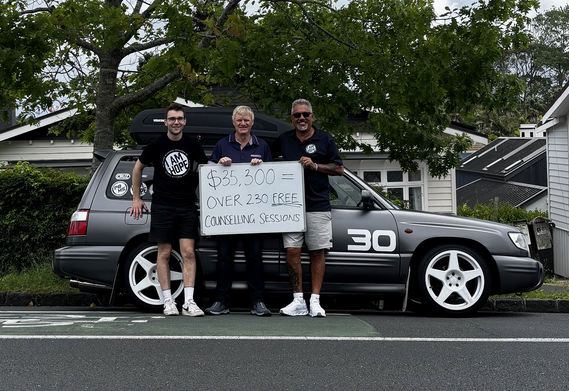 Liam Lawson's car auction funds counselling sessions for over 100 teens ...