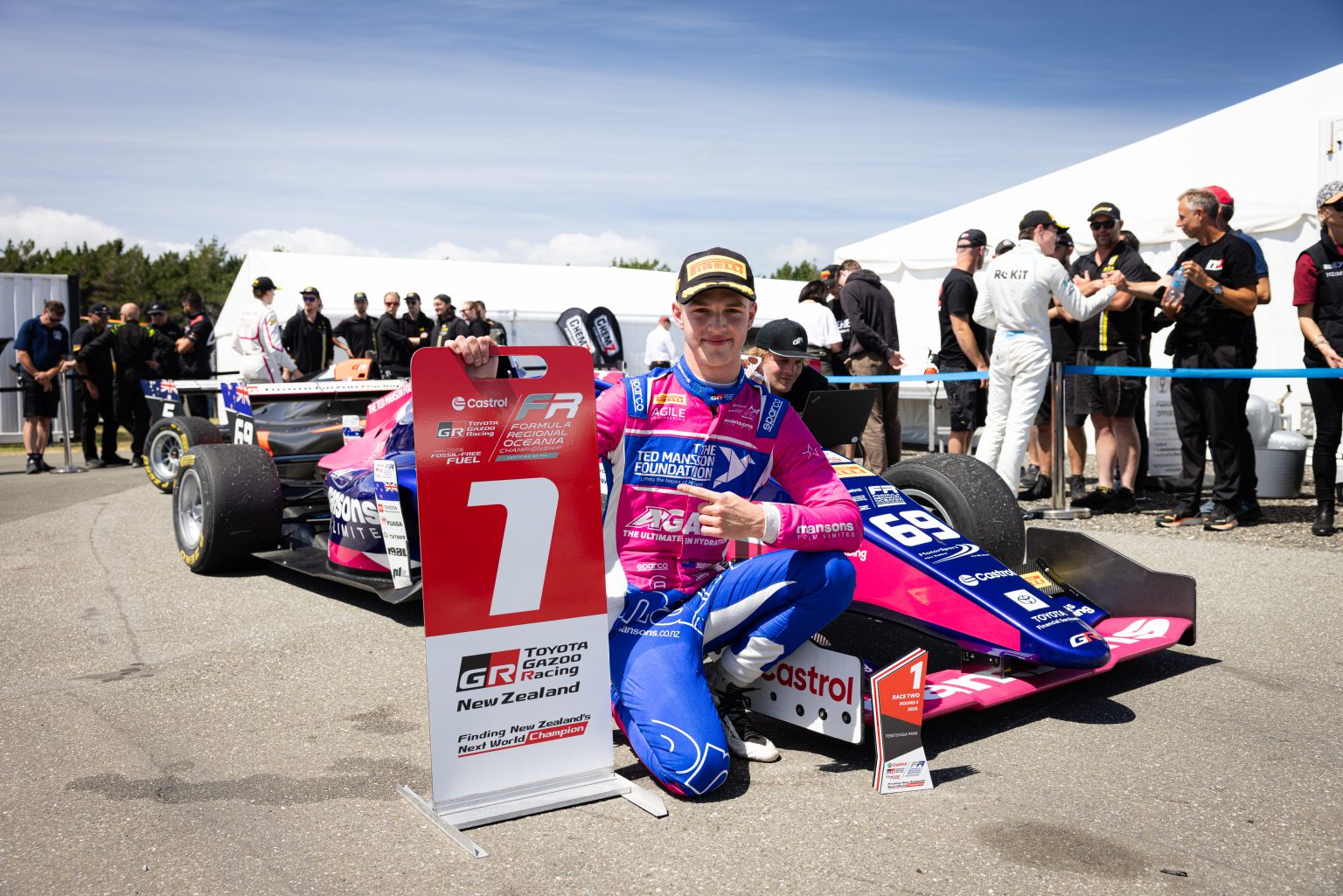 Race winner Manson first Kiwi on Castrol Toyota FR grid - VelocityNews
