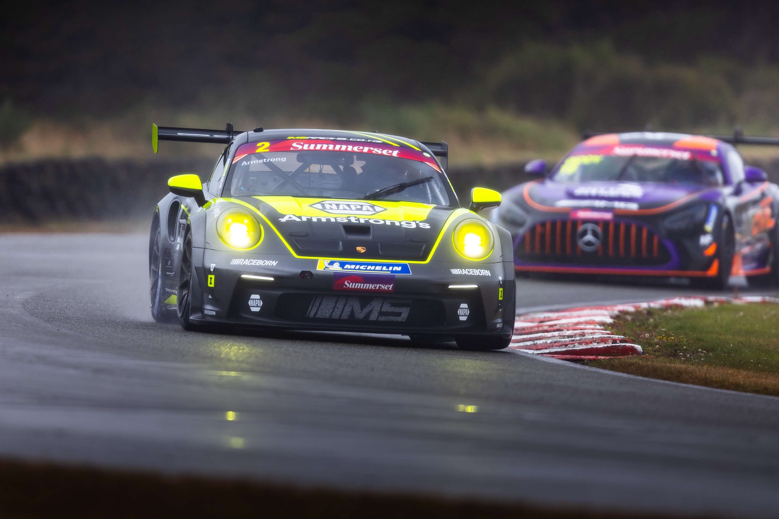 Rick Armstrong wins wet & wild GT New Zealand Championship opener at ...