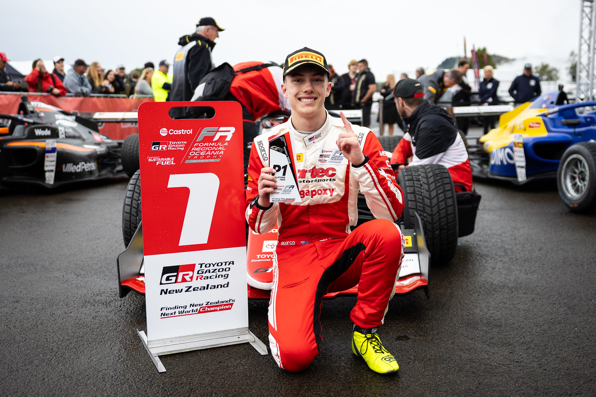 Rain master Taylor stuns star-studded field with pole - VelocityNews