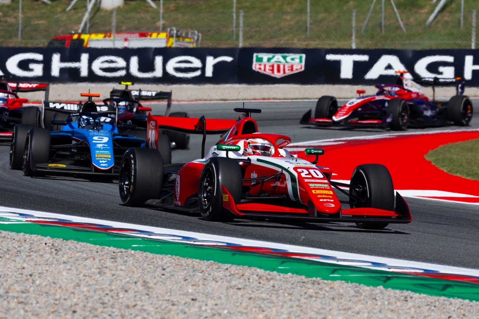 Sharp secures first Formula 3 points of season in Barcelona - VelocityNews